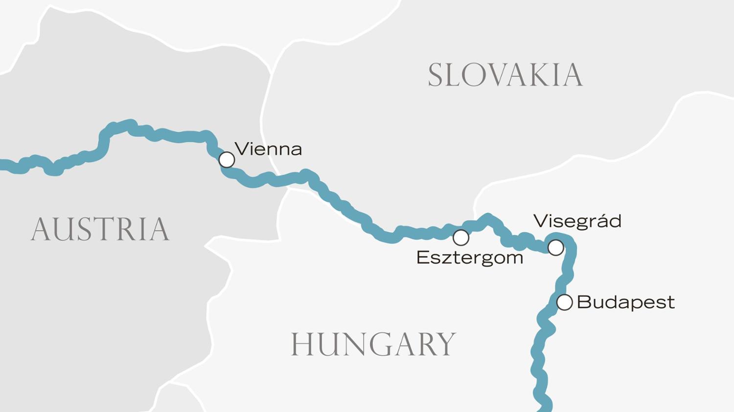All of our Riverside Routes | Riverside Luxury Cruises