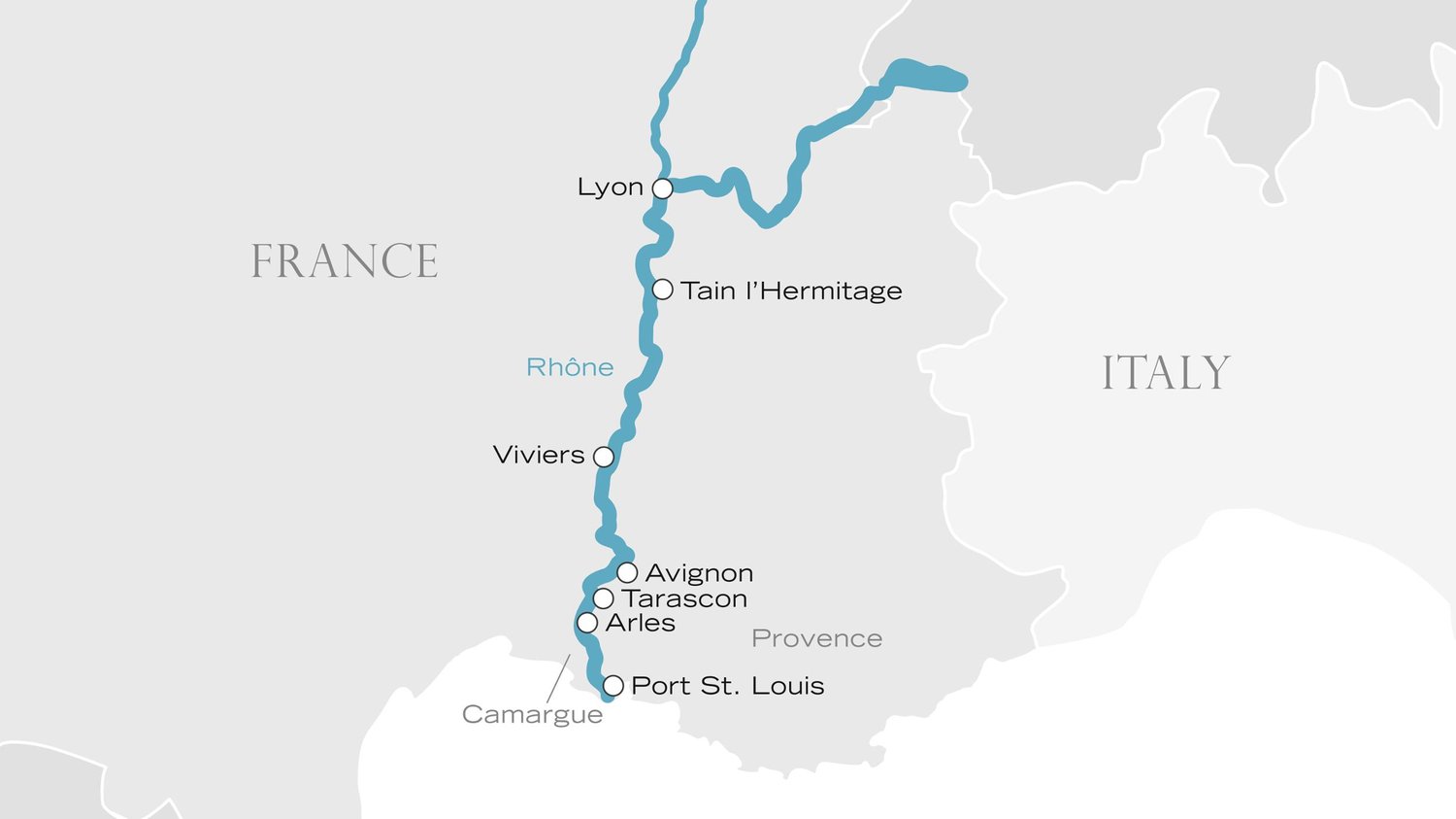 All of our Riverside Routes | Riverside Luxury Cruises