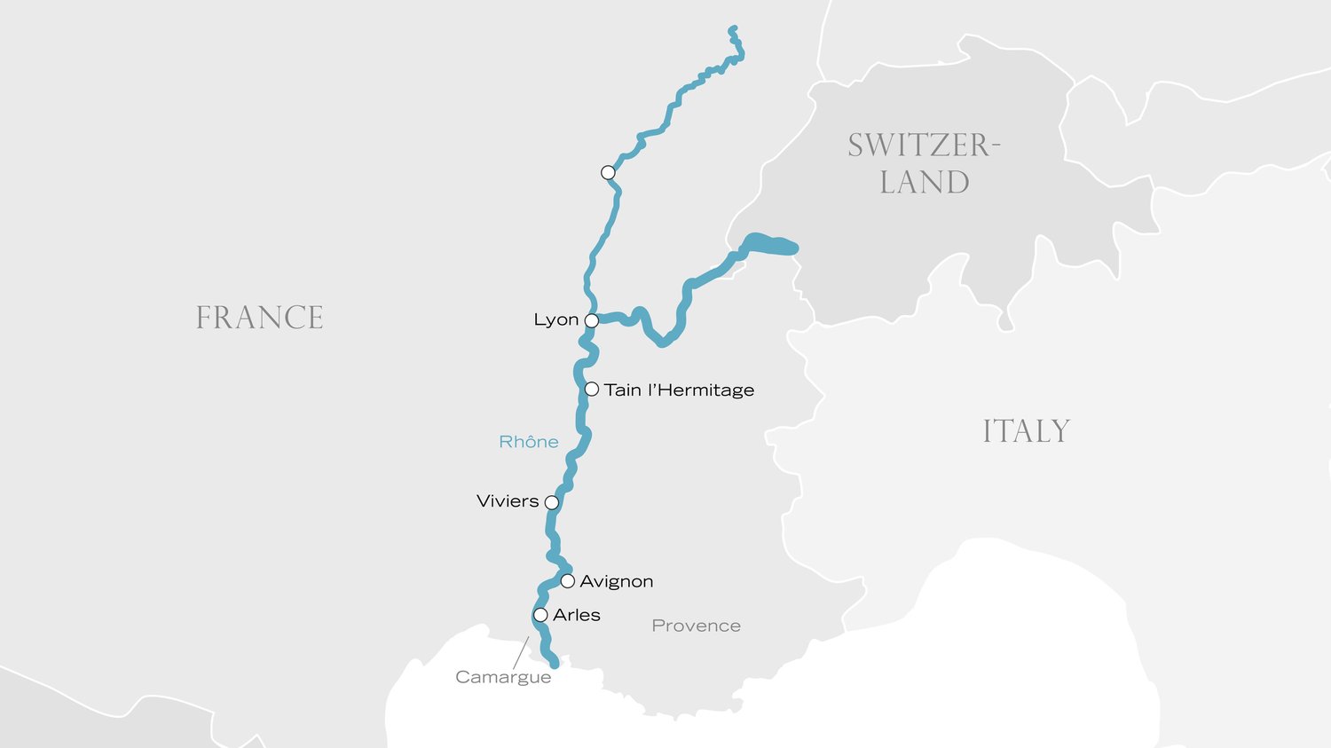 All of our Riverside Routes | Riverside Luxury Cruises