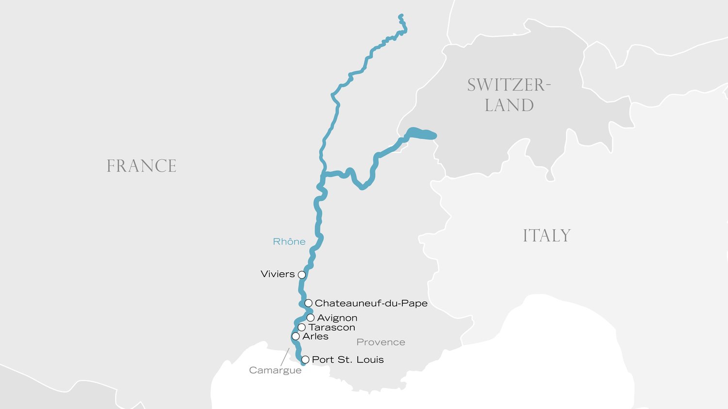 All of our Riverside Routes | Riverside Luxury Cruises